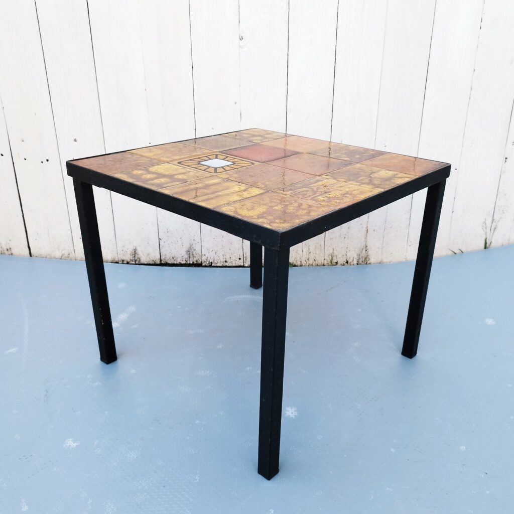 Bout de canapé, La Roue, Vallauris, vintage - Acolytes Antique