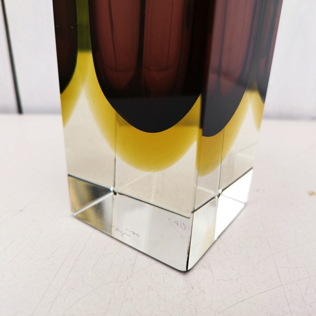 Vase Murano, Sommerso, par Flavio Poli. - Acolytes Antique