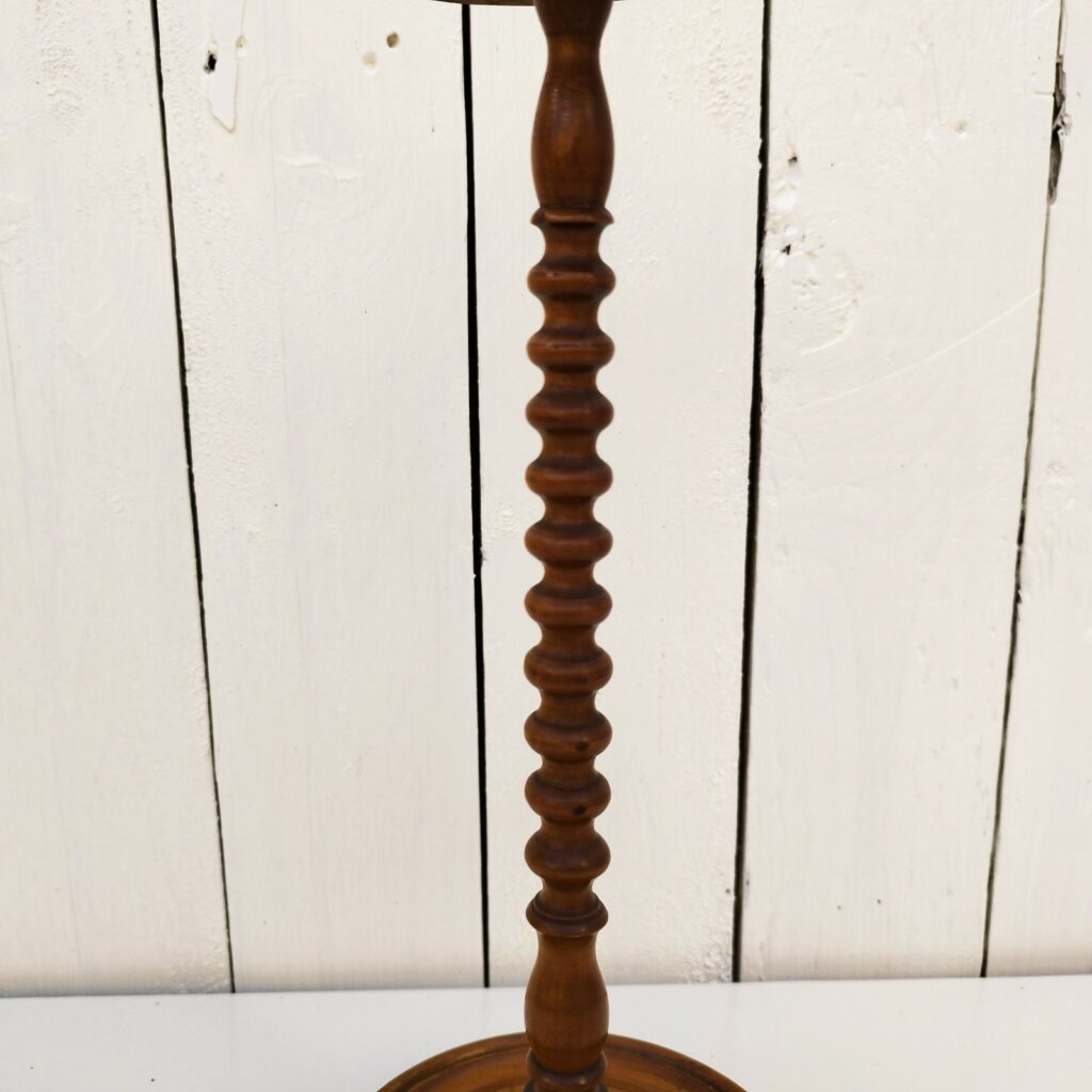 Porte-chapeau en bois tourné vintage, modiste - Acolytes Antique