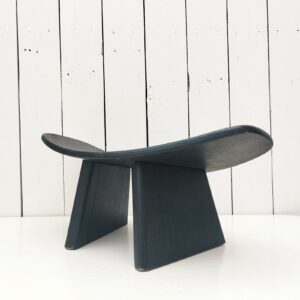 Tabouret Shoggi Alain Gaubert noir - Acolytes Antique