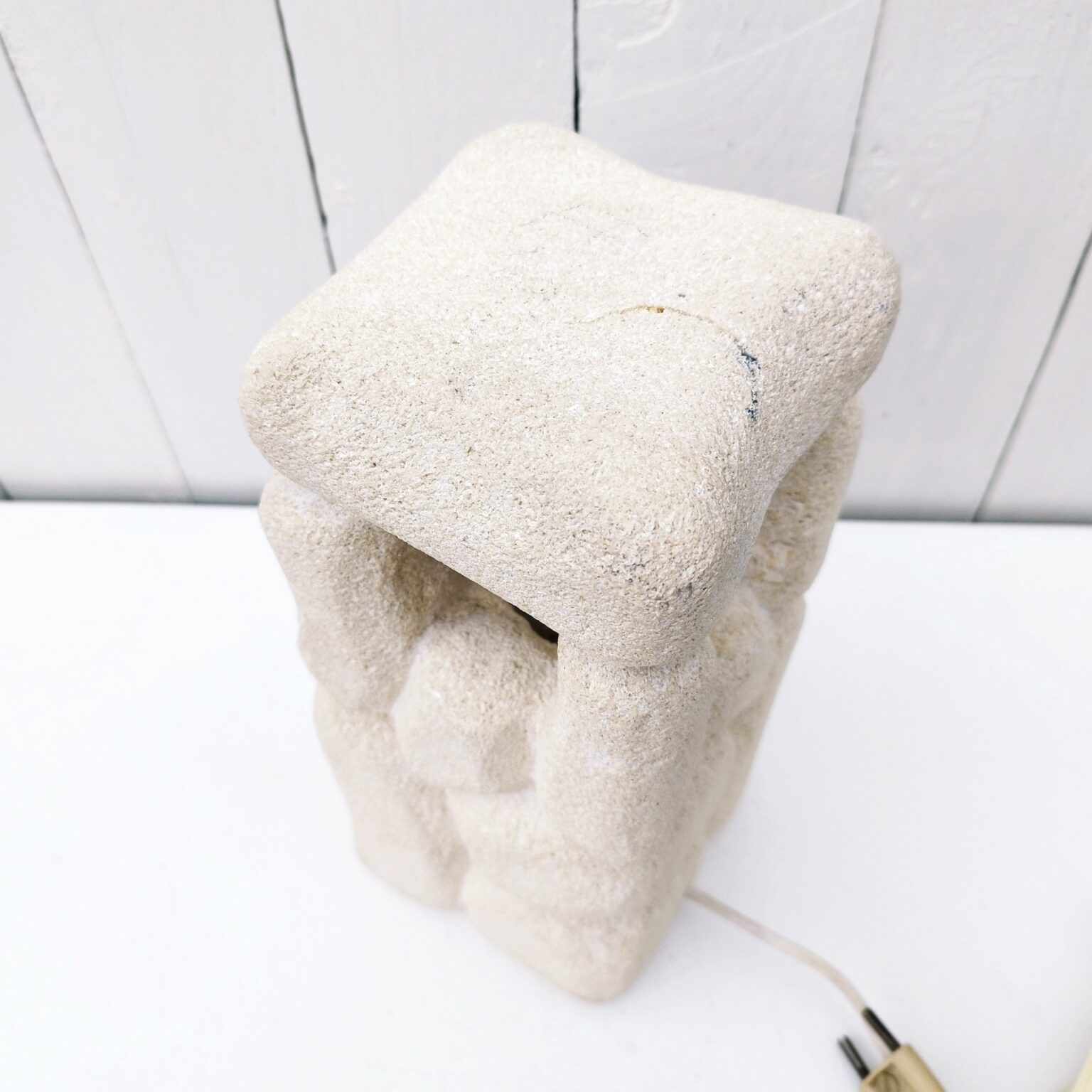 Lampe par Albert Tormos, grès du Gard vintage - Acolytes Antique