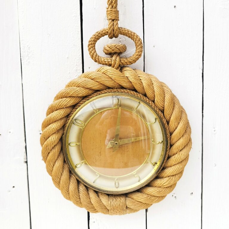 Pendule à suspendre cordes, Audoux Minet, design - Acolytes Antique