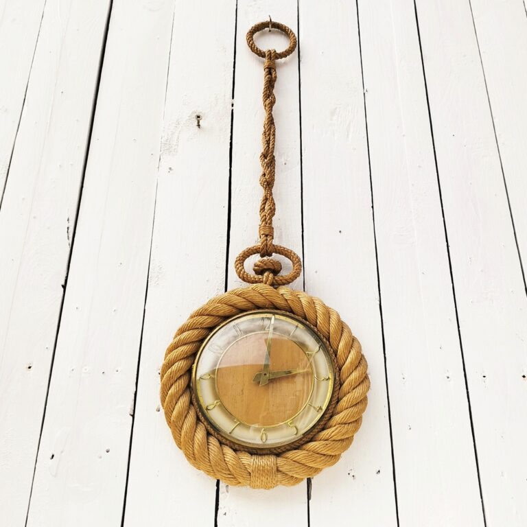 Pendule à suspendre cordes, Audoux Minet, design - Acolytes Antique